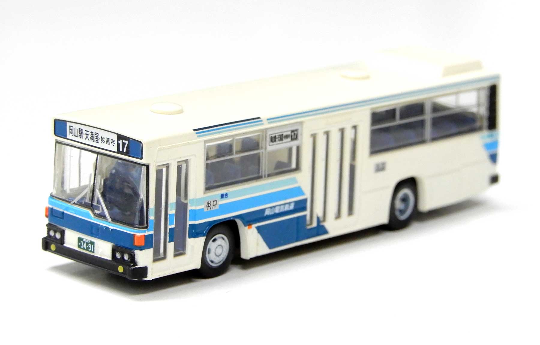 [公式]鉄道模型((105) ザ・バスコレクション 第9弾 西工58MC 岡山電気軌道)商品詳細｜TOMYTEC(トミーテック)｜ホビーランドぽち