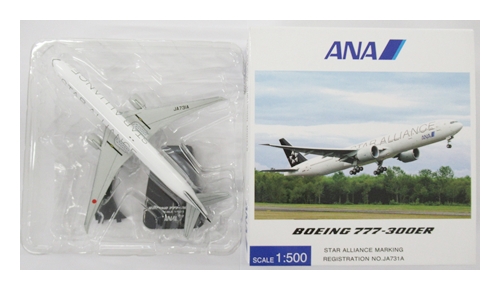 [公式]TOY(ANA B777-300ER STAR ALLIANCE MARKING JA731A)商品詳細｜全日空商事｜ホビーランドぽち