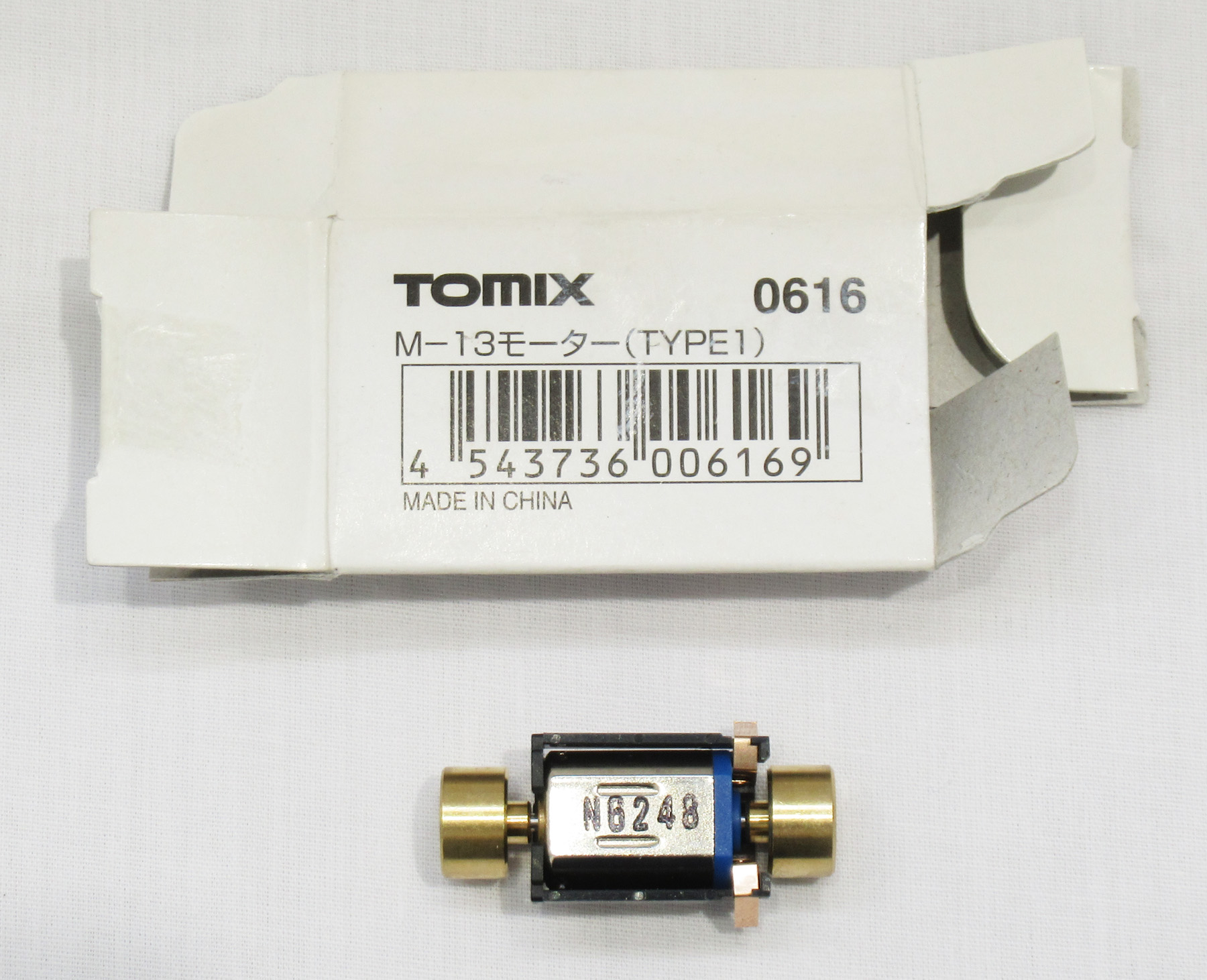 [公式]鉄道模型(0616M-13 モーター (TYPE1・ホルダー/接点付) (1個入り))商品詳細｜TOMIX(トミックス)｜ホビーランドぽち