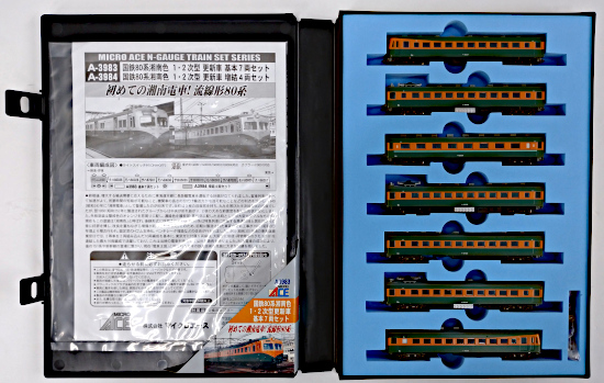 [公式]鉄道模型(A3983+A3984+A3985国鉄 80系 湘南色 1・2次型 更新車 基本+増結+付属 16両セット)商品詳細 ...