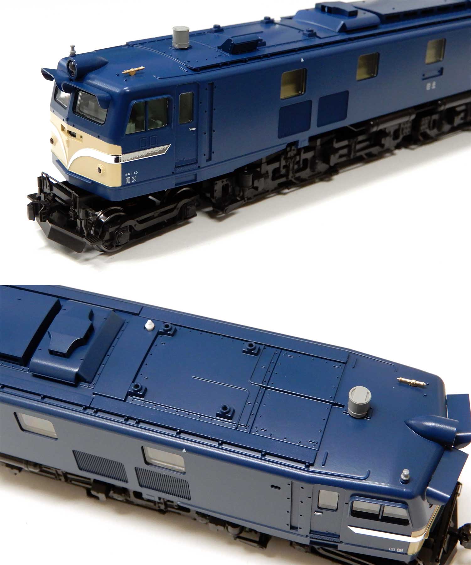 [公式]鉄道模型(1-324EF58(ツララ切り付・ブルー))商品詳細｜KATO(カトー)｜ホビーランドぽち