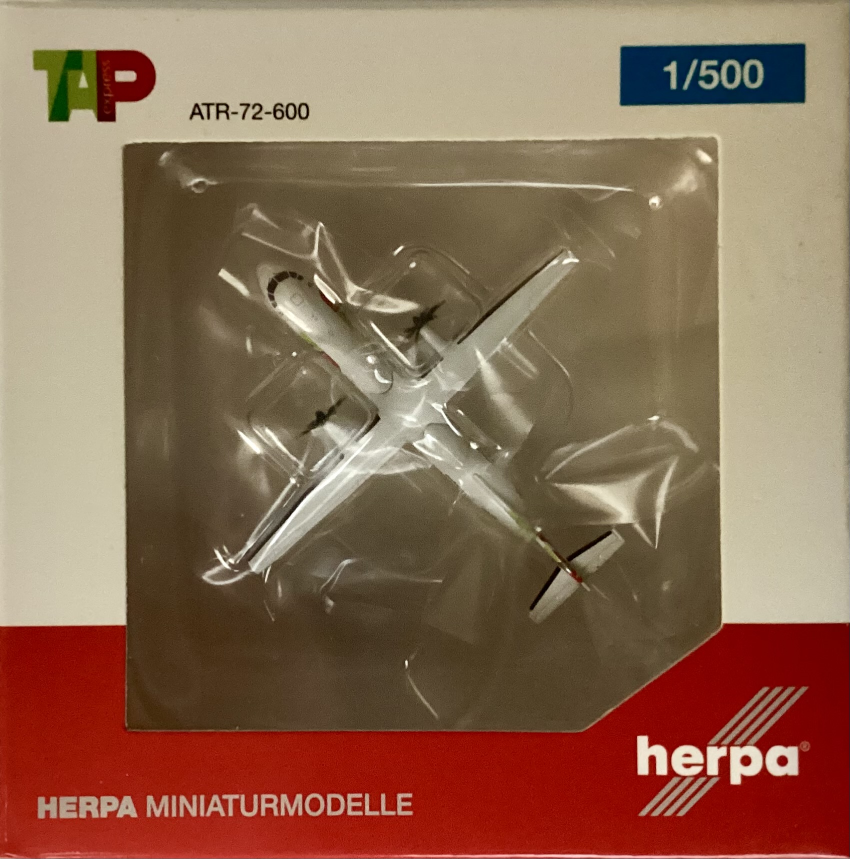 [公式]TOY(ATR-72-600 TAPエクスプレス)商品詳細｜herpa(ヘルパ)｜ホビーランドぽち
