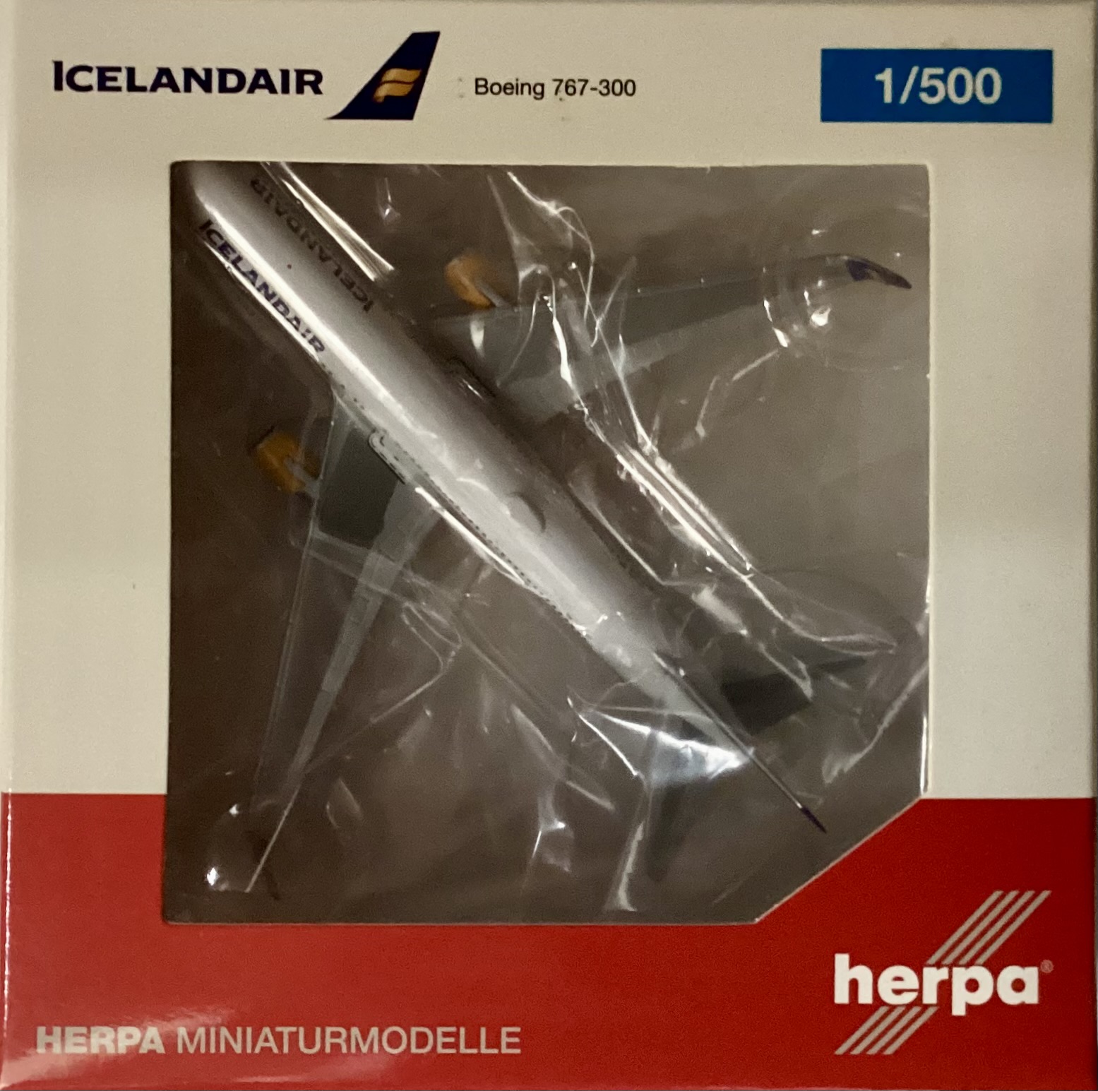 [公式]TOY(767-300 アイスランド航空 TF-ISP ”Eldgja”)商品詳細｜herpa(ヘルパ)｜ホビーランドぽち