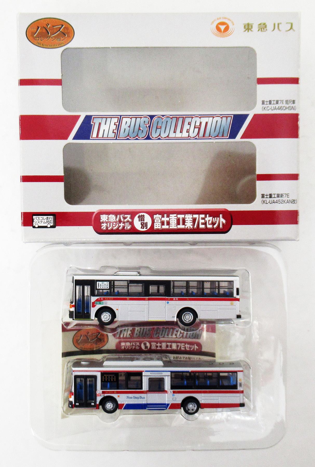 [公式]鉄道模型((K156-K157) ザ・バスコレクション 東急バスオリジナルセット 惜別 富士重工業7Eセット 2台セット)商品詳細 ...