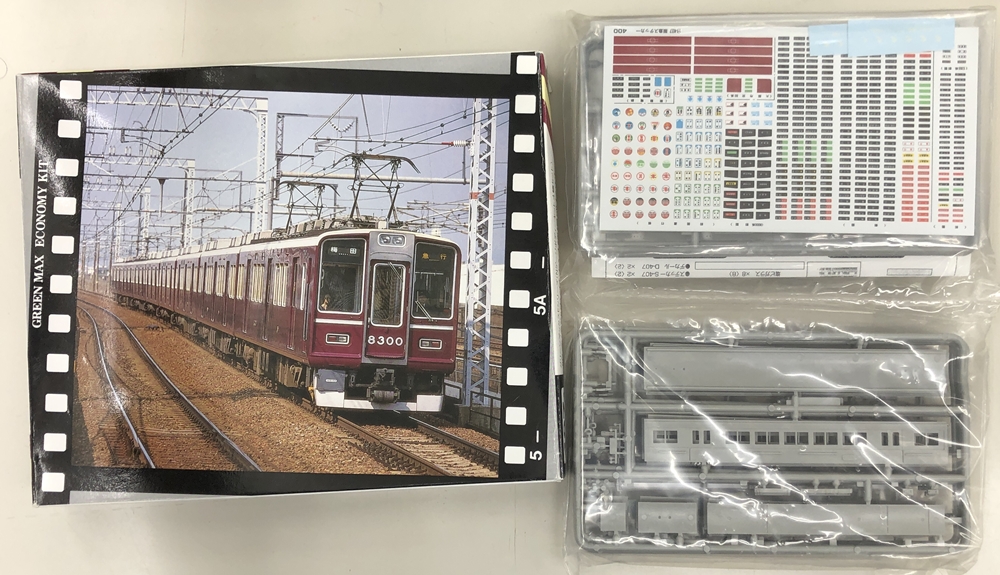 [公式]鉄道模型(407A阪急通勤車 基本4輛編成セット 未塗装ボディキット)商品詳細｜グリーンマックス｜ホビーランドぽち